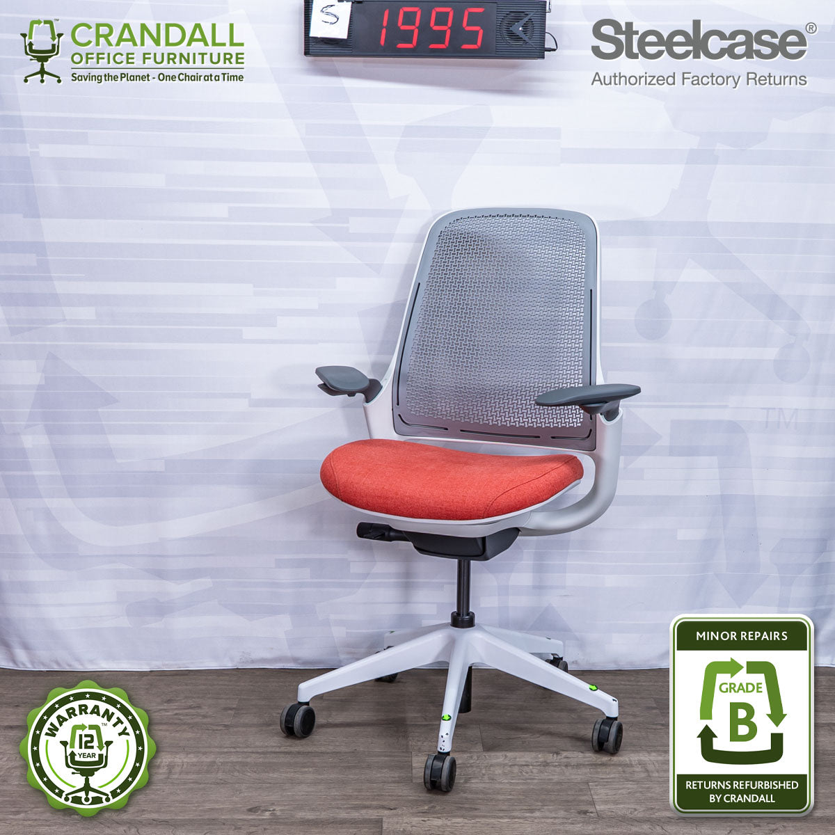 S-1995 - Steelcase Series 1 - Grade B – Crandall Office Furniture