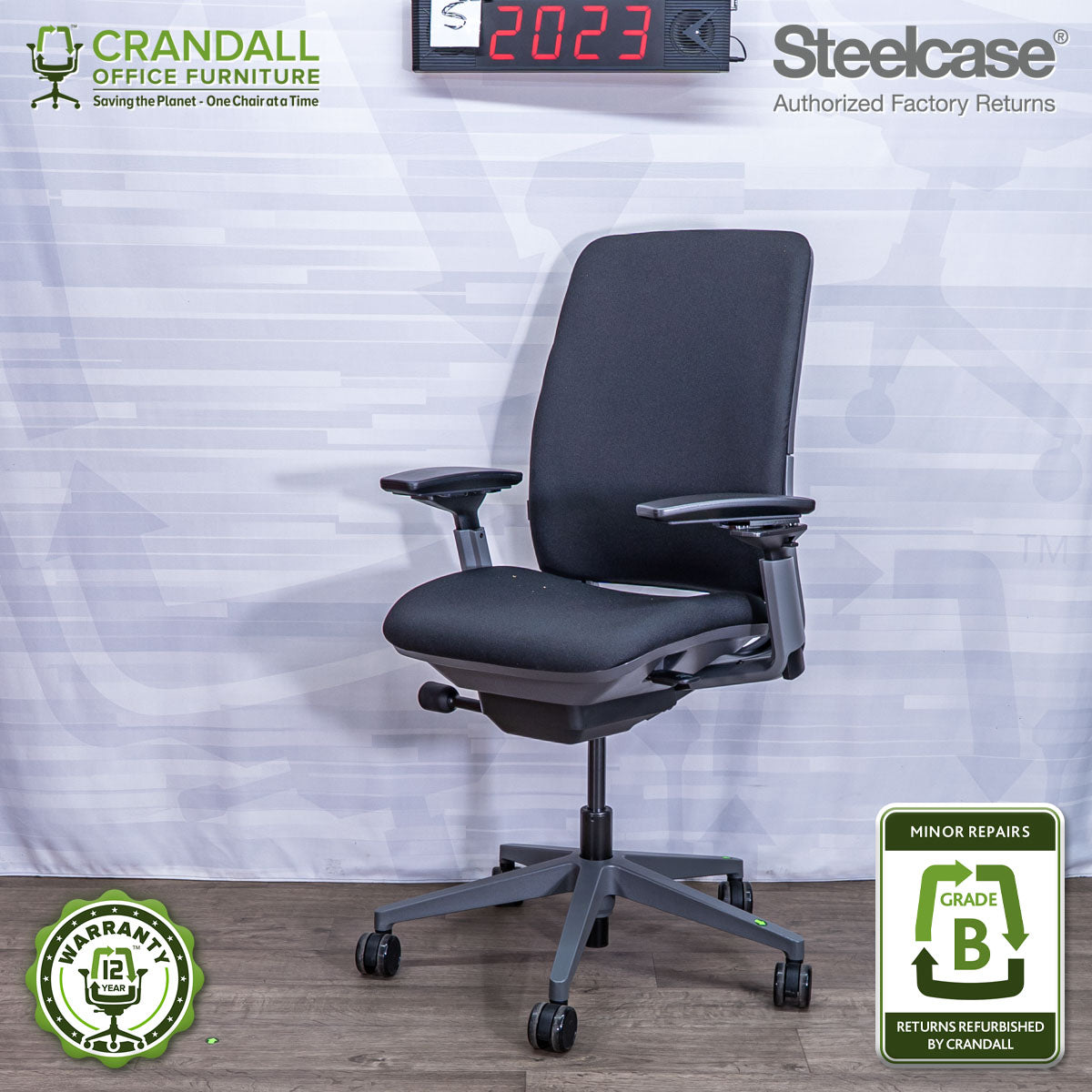 S-2023 - Steelcase Amia - Grade B – Crandall Office Furniture
