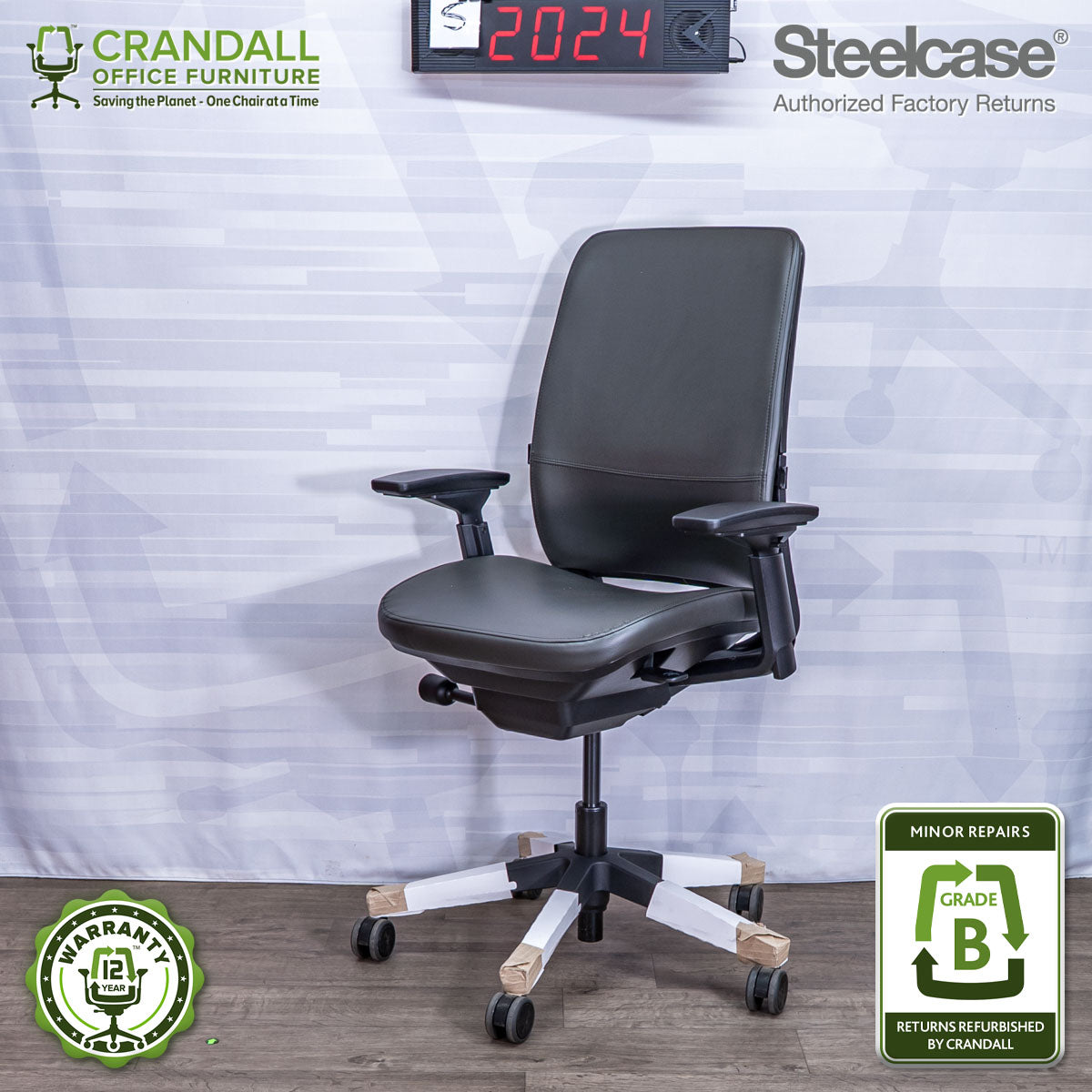 S-2024 - Steelcase Amia - Grade B – Crandall Office Furniture