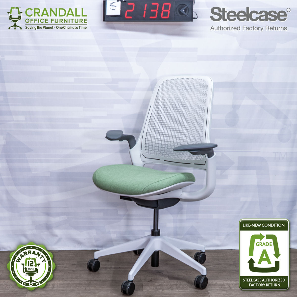 S-2138 - Steelcase Series 1 - Grade A – Crandall Office Furniture