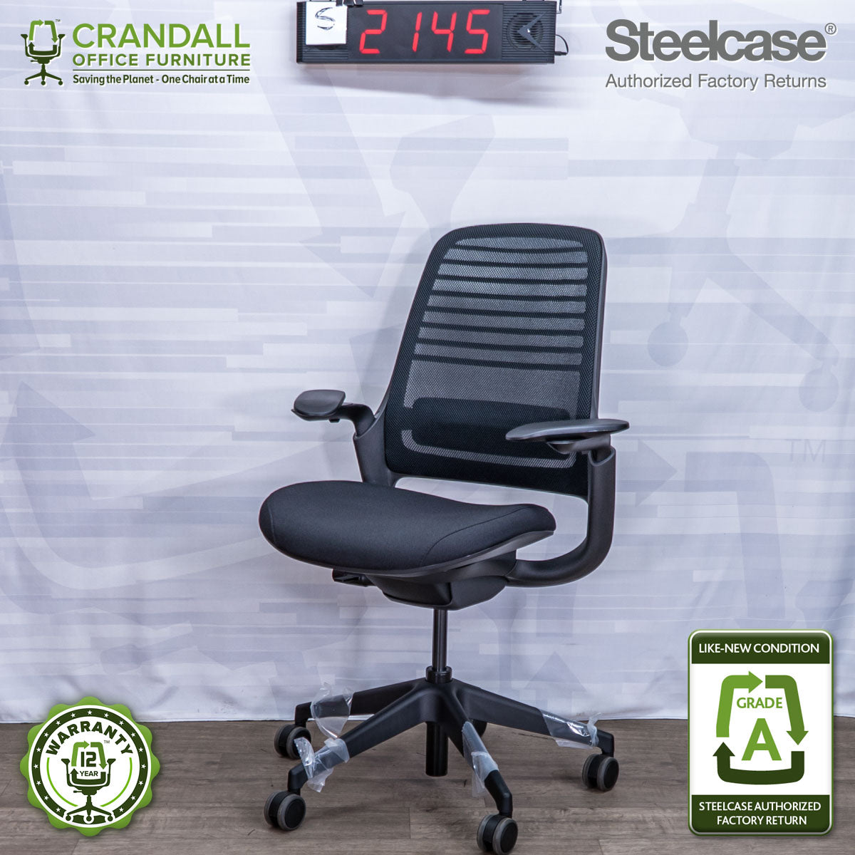S-2145 - Steelcase Series 1 - Grade A – Crandall Office Furniture