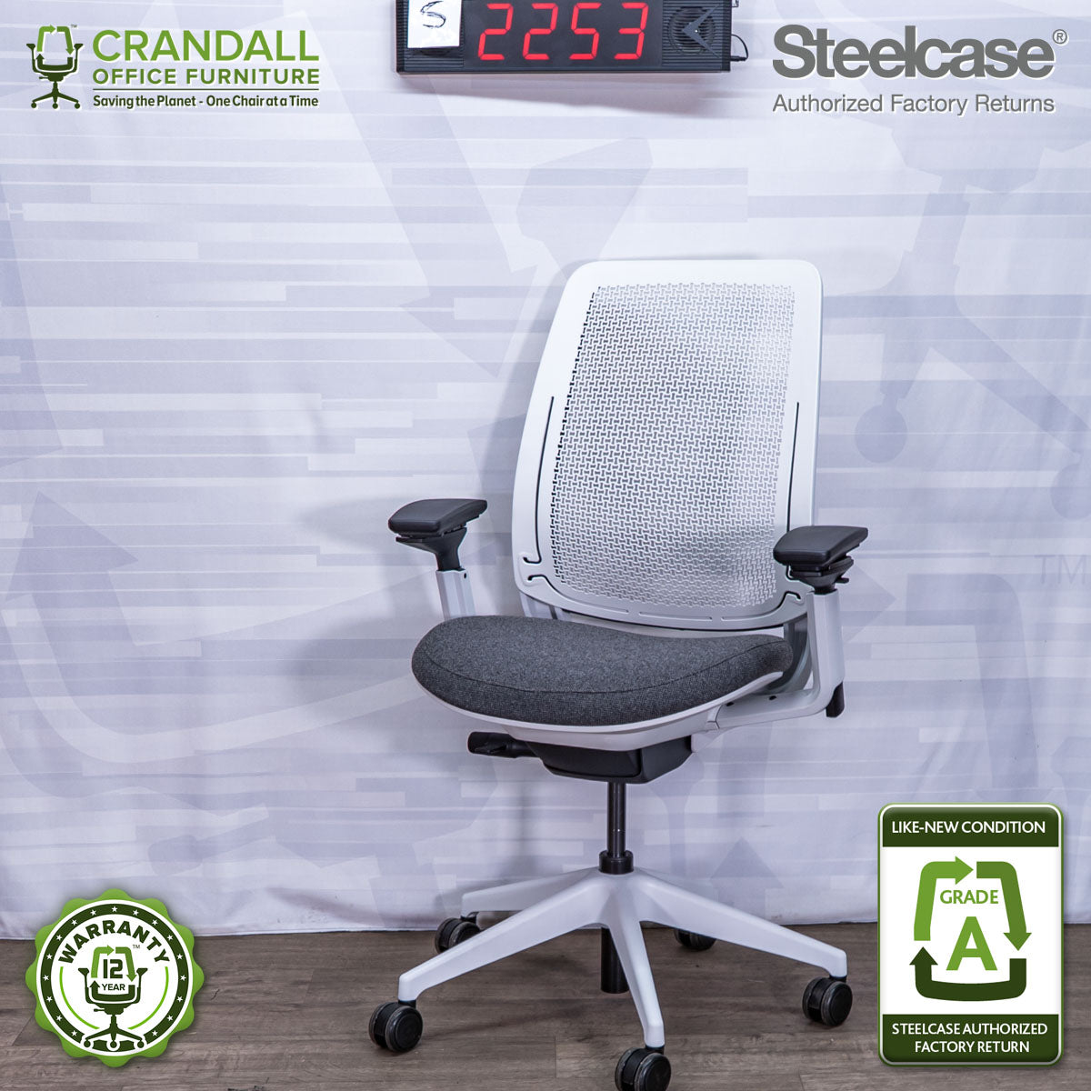 S-2253 - Steelcase Series 2 - Grade A – Crandall Office Furniture