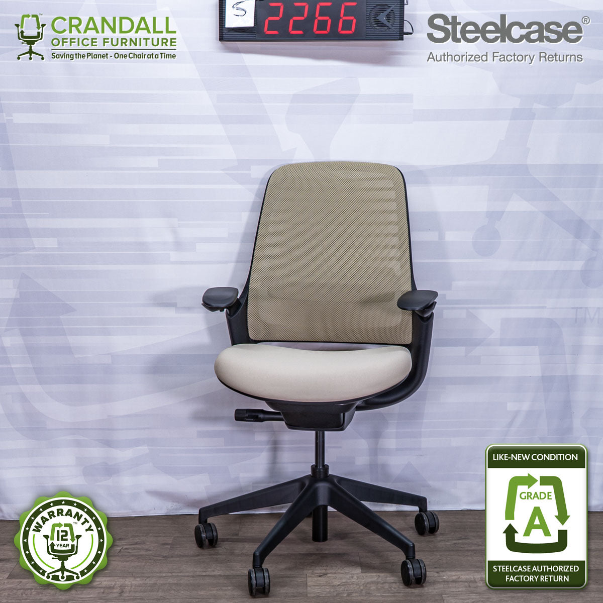S-2266 - Steelcase Series 1 - Grade A – Crandall Office Furniture