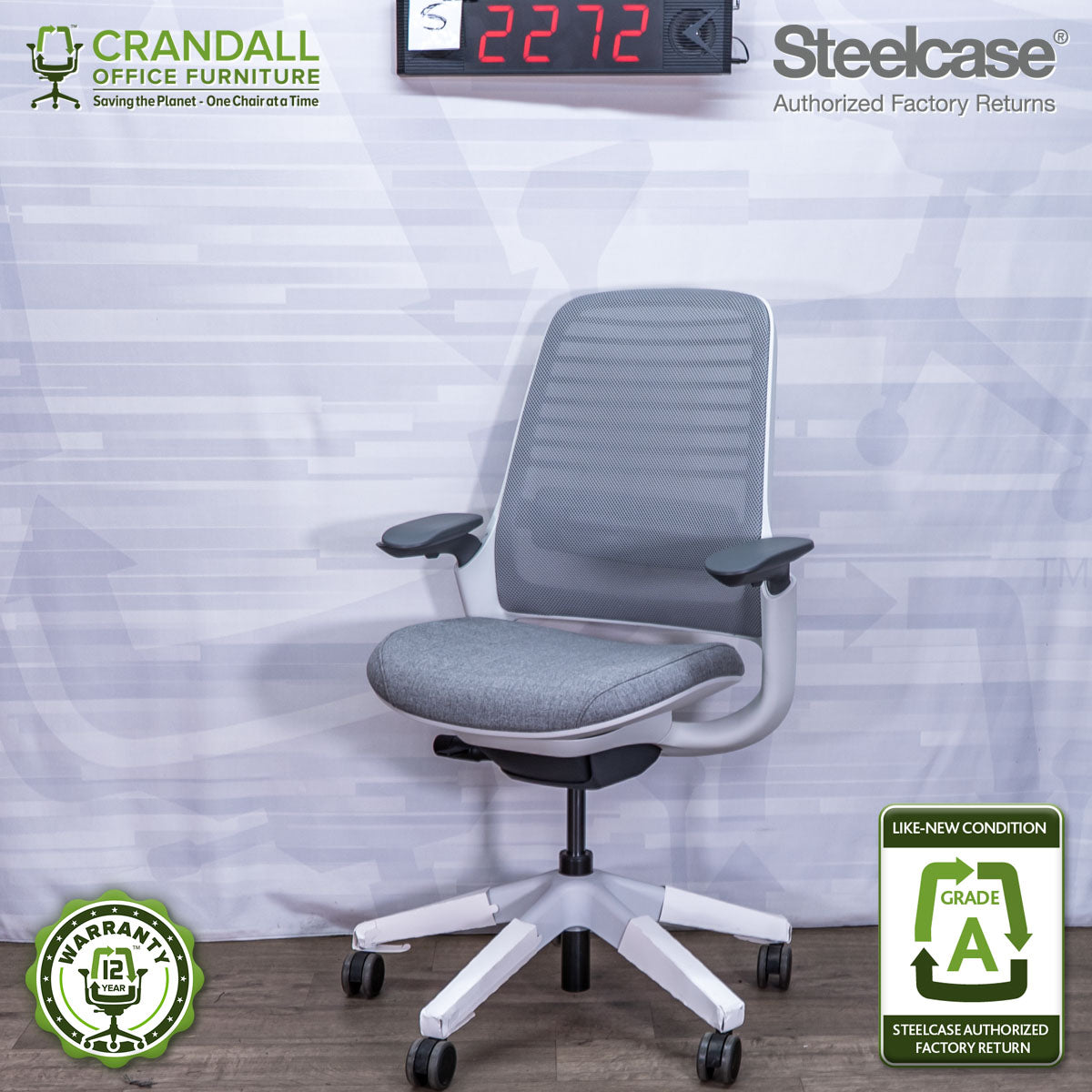 S-2272 - Steelcase Series 1 - Grade A – Crandall Office Furniture