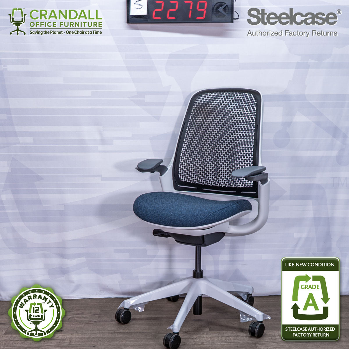 S-2279 - Steelcase Series 1 - Grade A – Crandall Office Furniture
