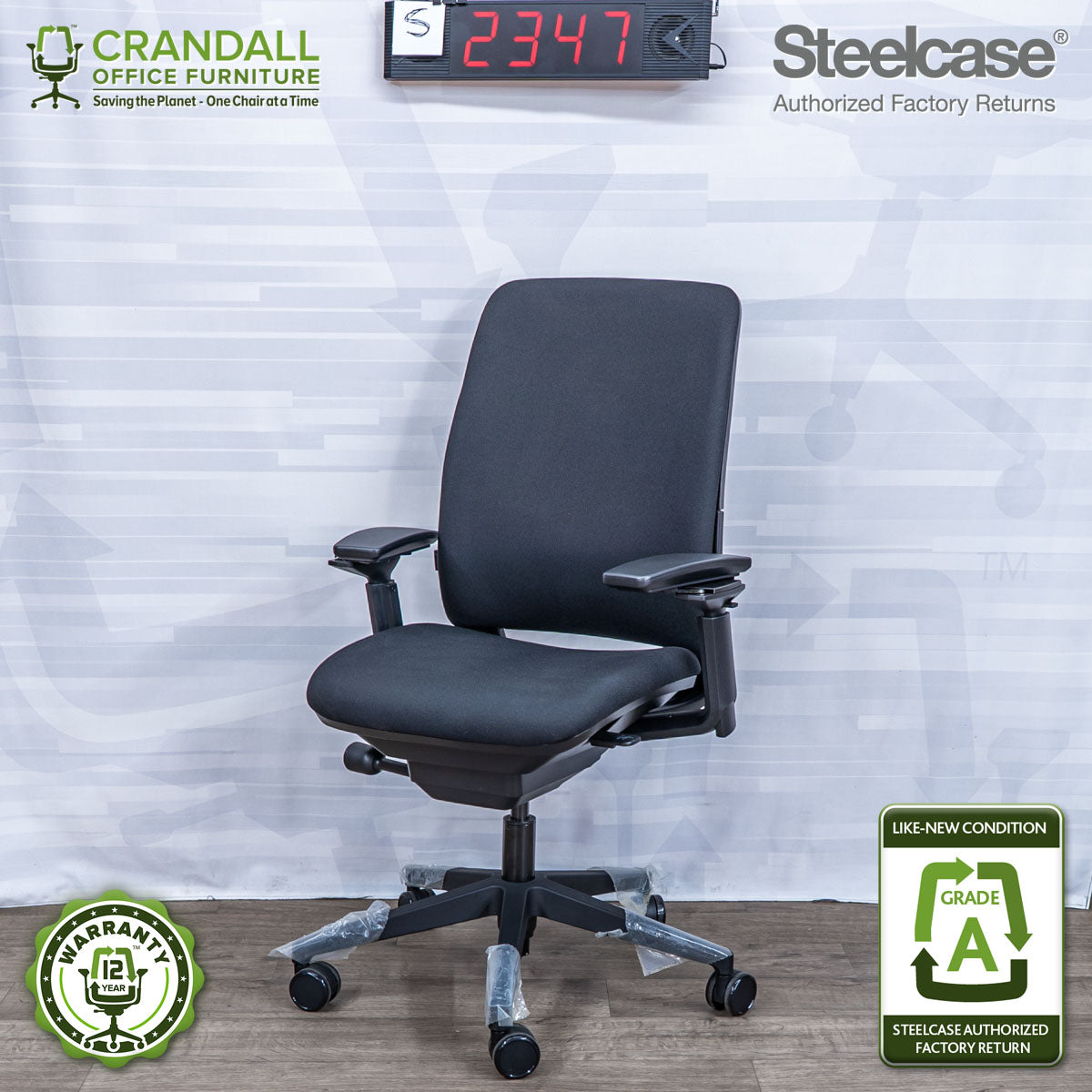 S-2347 - Steelcase Amia - Grade A – Crandall Office Furniture