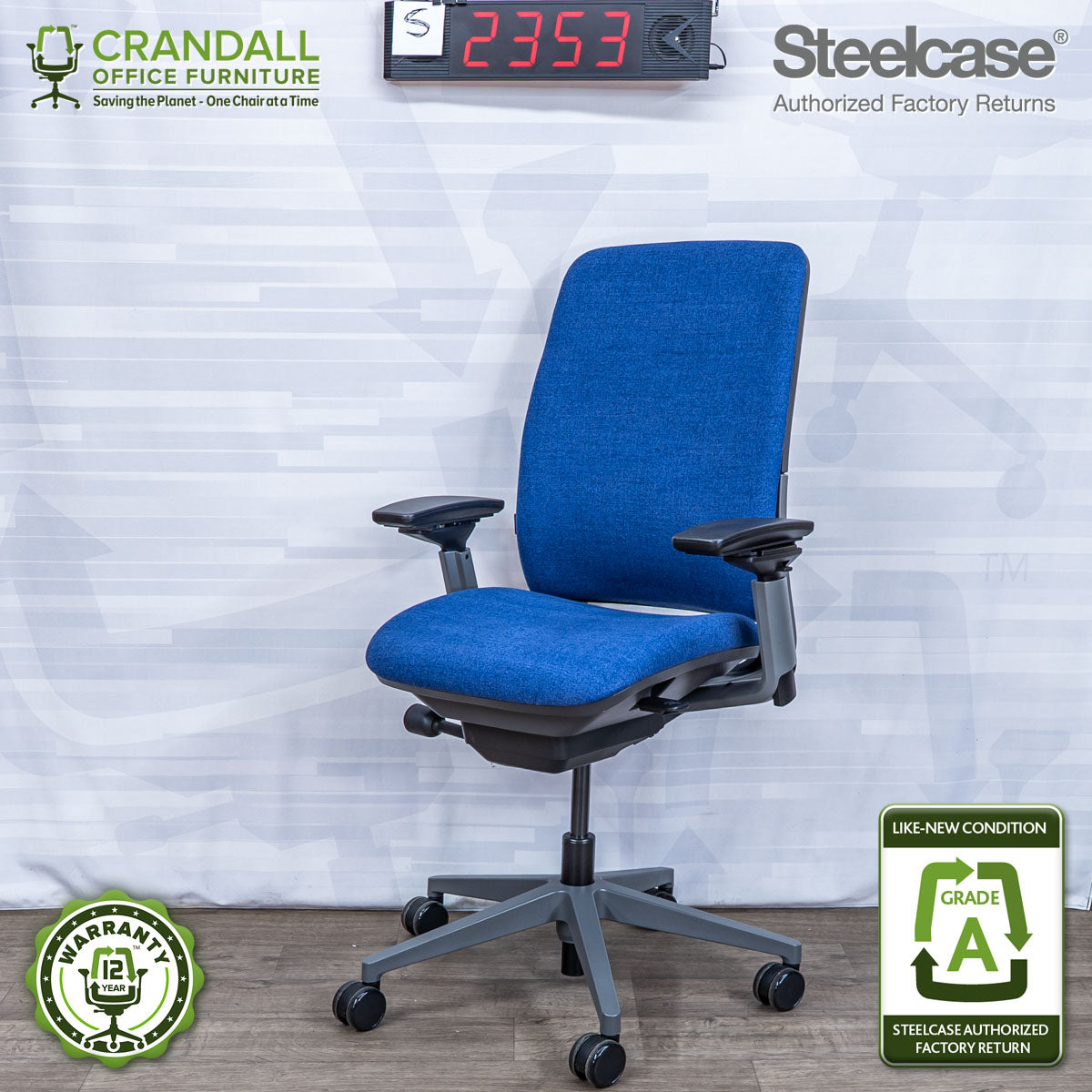 S-2353 - Steelcase Amia - Grade A – Crandall Office Furniture