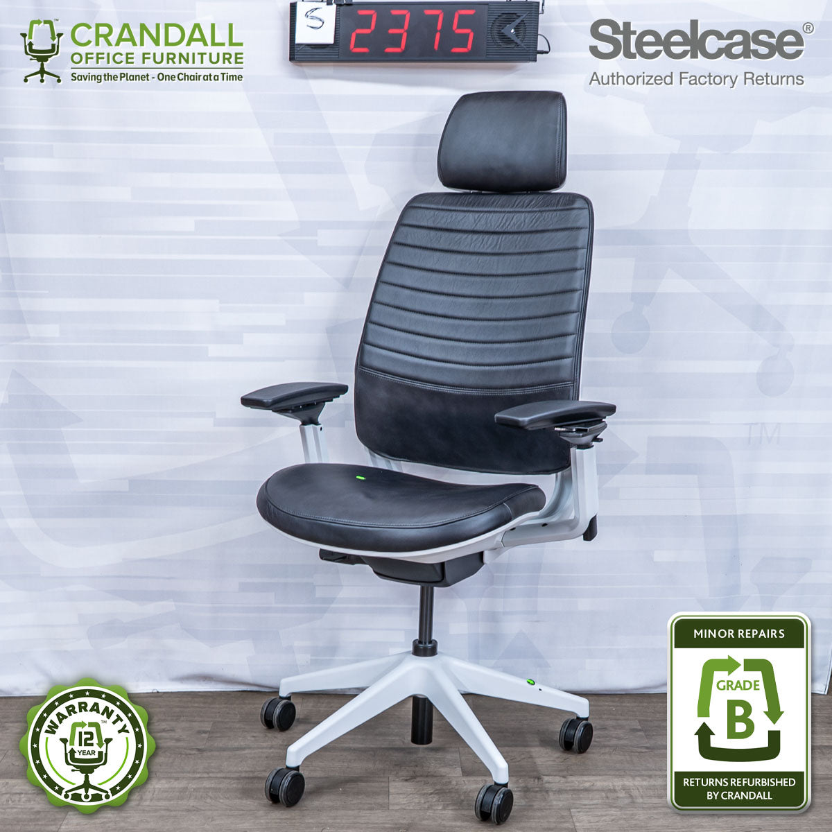 S-2375 - Steelcase Series 2 - Grade B – Crandall Office Furniture
