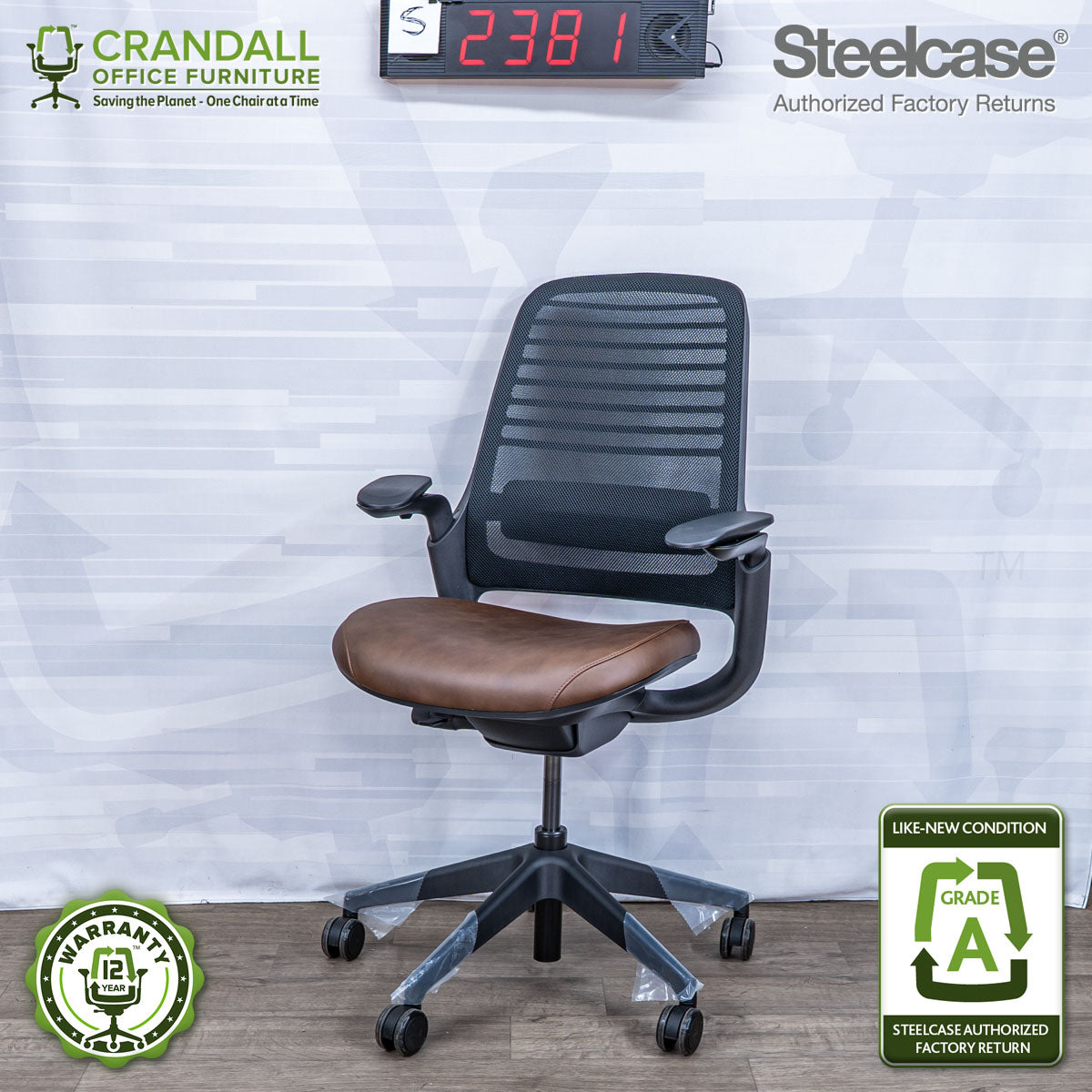 S-2381 - Steelcase Series 1 - Grade A – Crandall Office Furniture