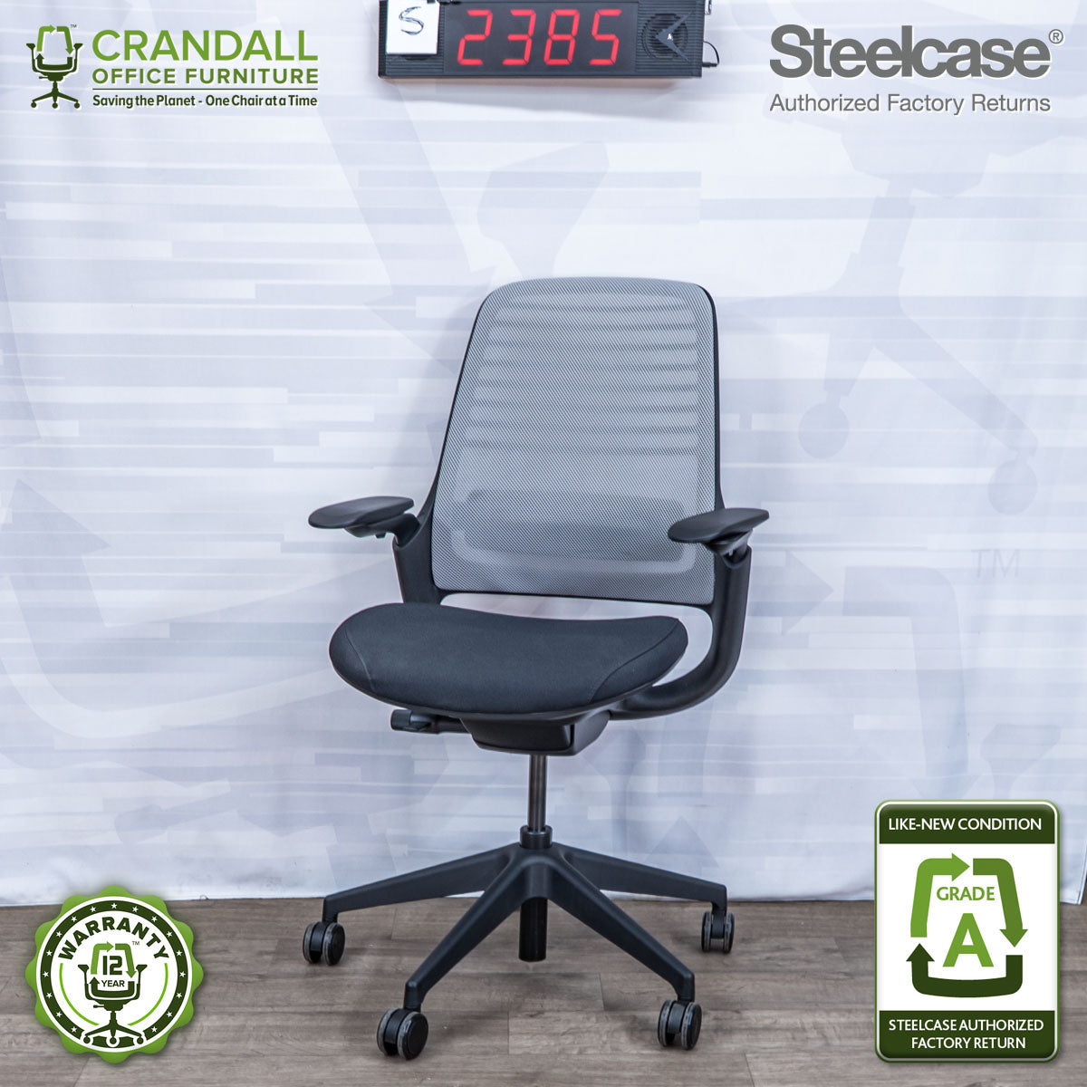 S-2385 - Steelcase Series 1 - Grade A – Crandall Office Furniture