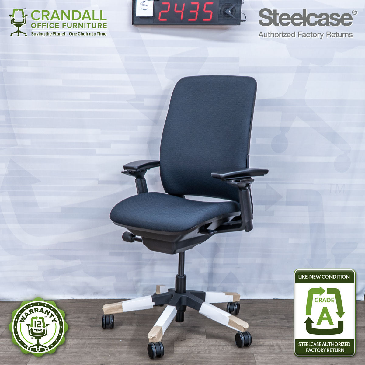 S-2435 - Steelcase Amia - Grade A – Crandall Office Furniture