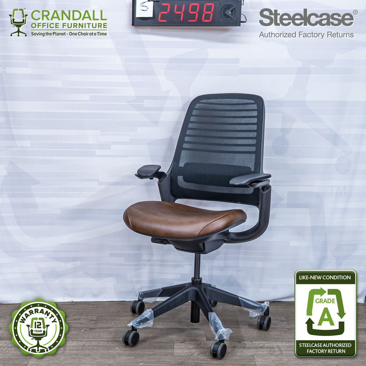 S-2498 - Steelcase Series 1 - Grade A – Crandall Office Furniture