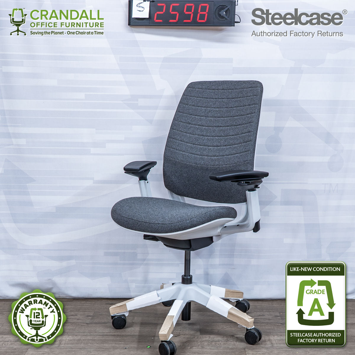 S-2598 - Steelcase Series 2 - Grade A – Crandall Office Furniture