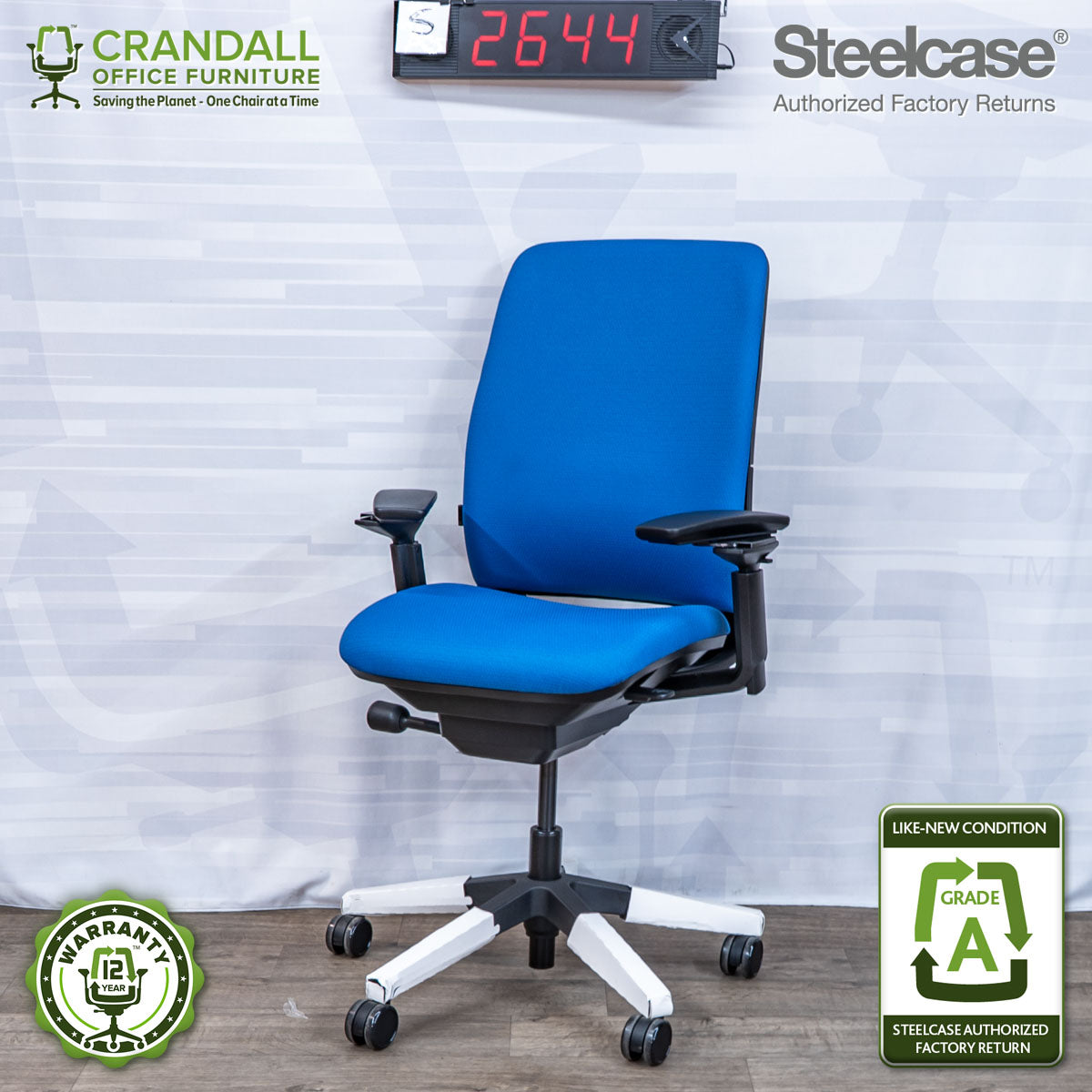 S-2644 - Steelcase Amia - Grade A – Crandall Office Furniture