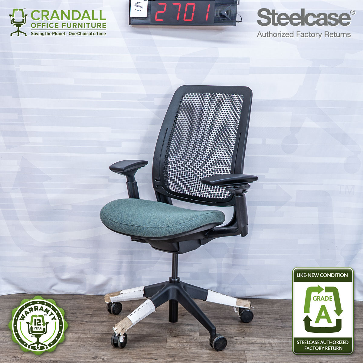 S-2701 - Steelcase Series 2 - Grade A – Crandall Office Furniture