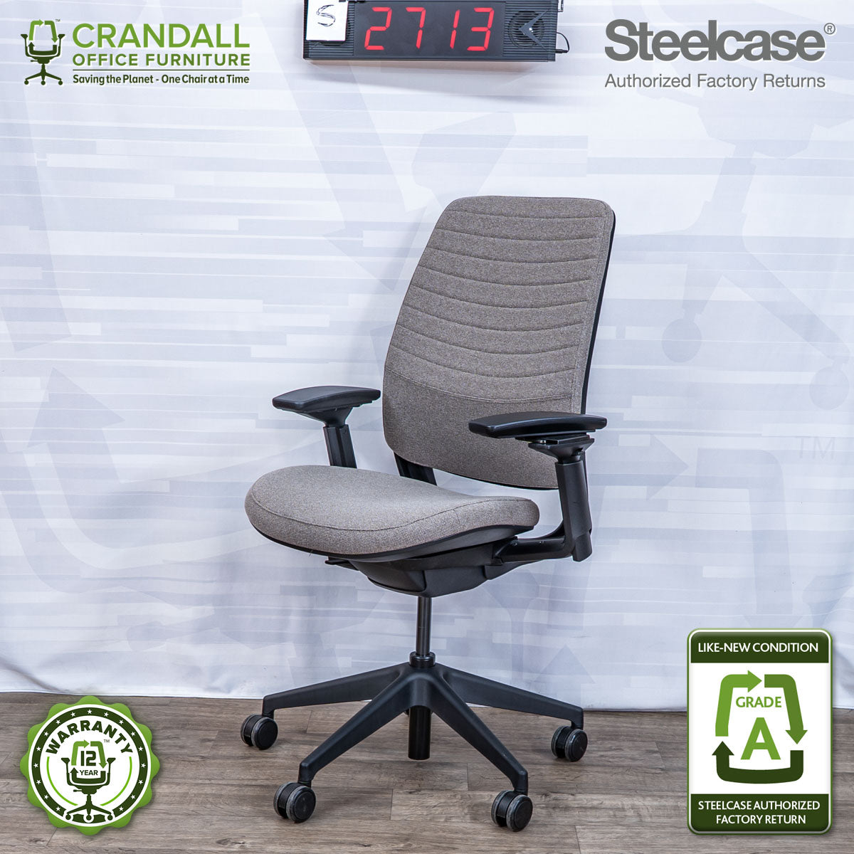 S-2713 - Steelcase Series 2 - Grade A – Crandall Office Furniture
