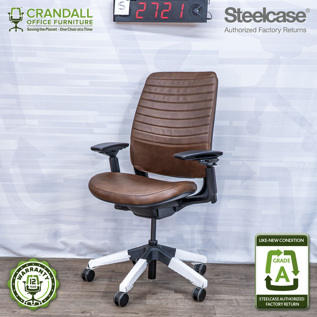 S-2721 - Steelcase Series 2 - Grade A – Crandall Office Furniture