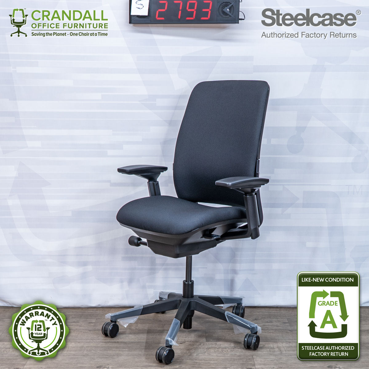S-2793 - Steelcase Amia - Grade A – Crandall Office Furniture