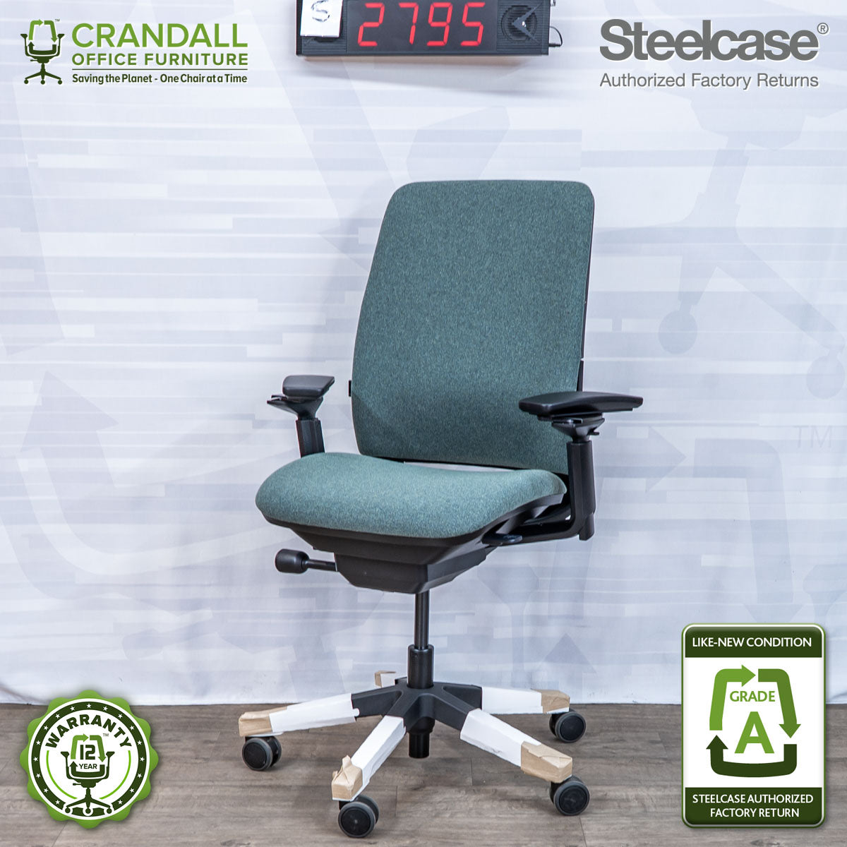 S-2795 - Steelcase Amia - Grade A – Crandall Office Furniture