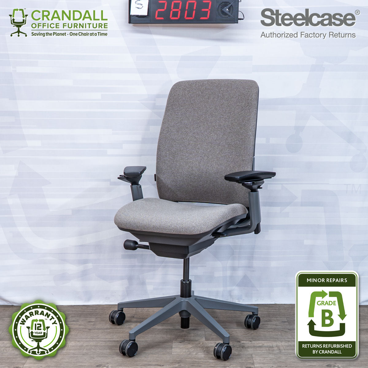 S-2803 - Steelcase Amia - Grade B – Crandall Office Furniture