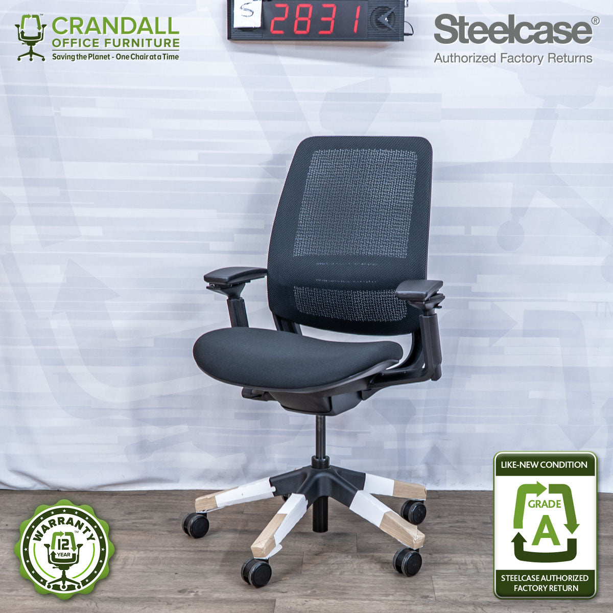 S-2831 - Steelcase Series 2 - Grade A – Crandall Office Furniture