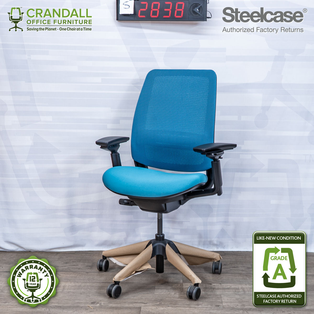 S-2838 - Steelcase Series 2 - Grade A – Crandall Office Furniture