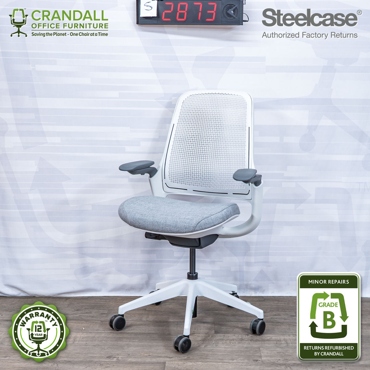 S-2873 - Steelcase Series 1 - Grade B – Crandall Office Furniture