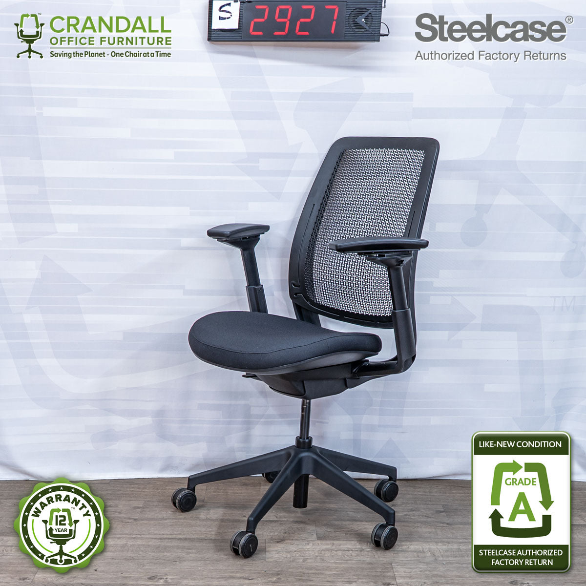S-2927 - Steelcase Series 2 - Grade A – Crandall Office Furniture