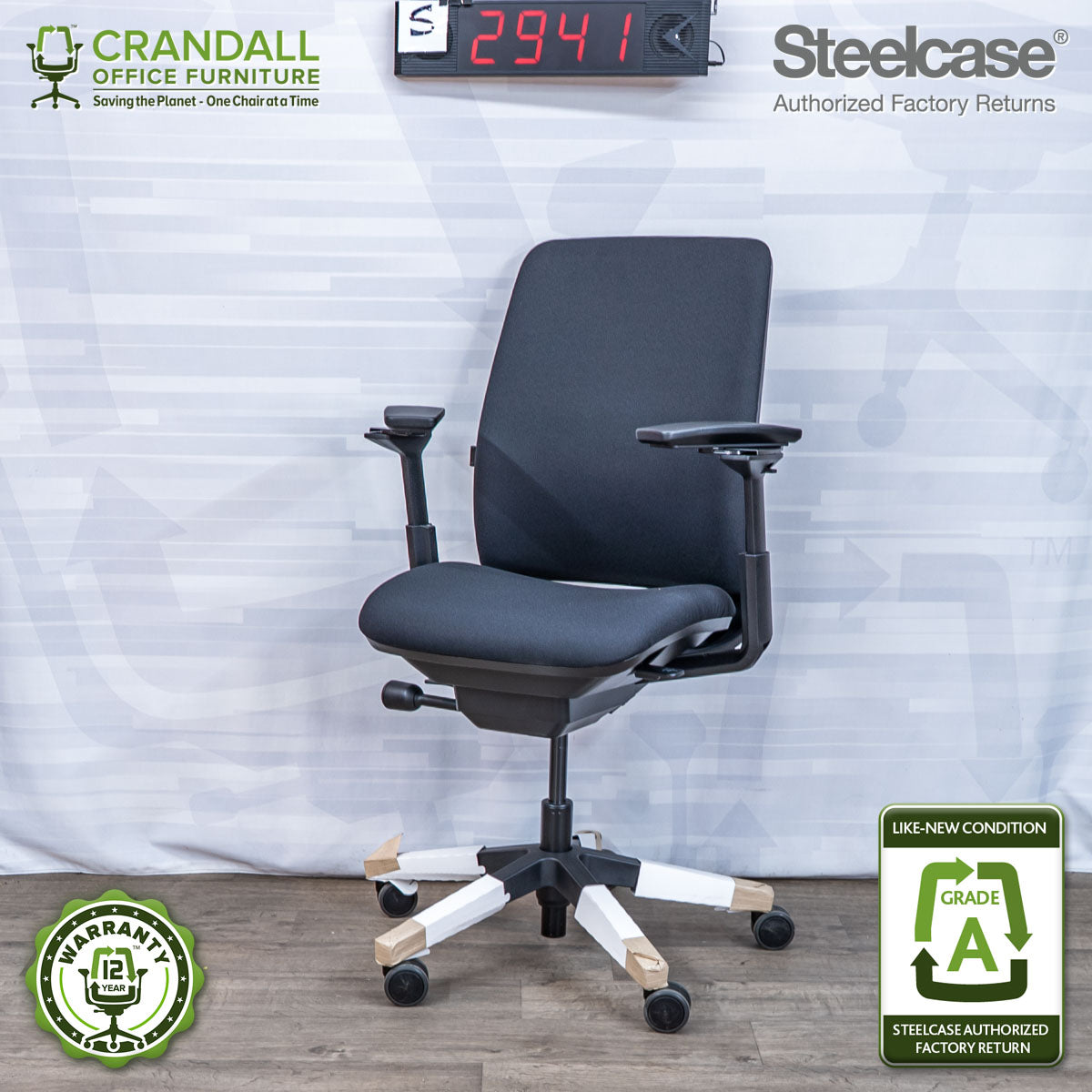S-2941 - Steelcase Amia - Grade A – Crandall Office Furniture