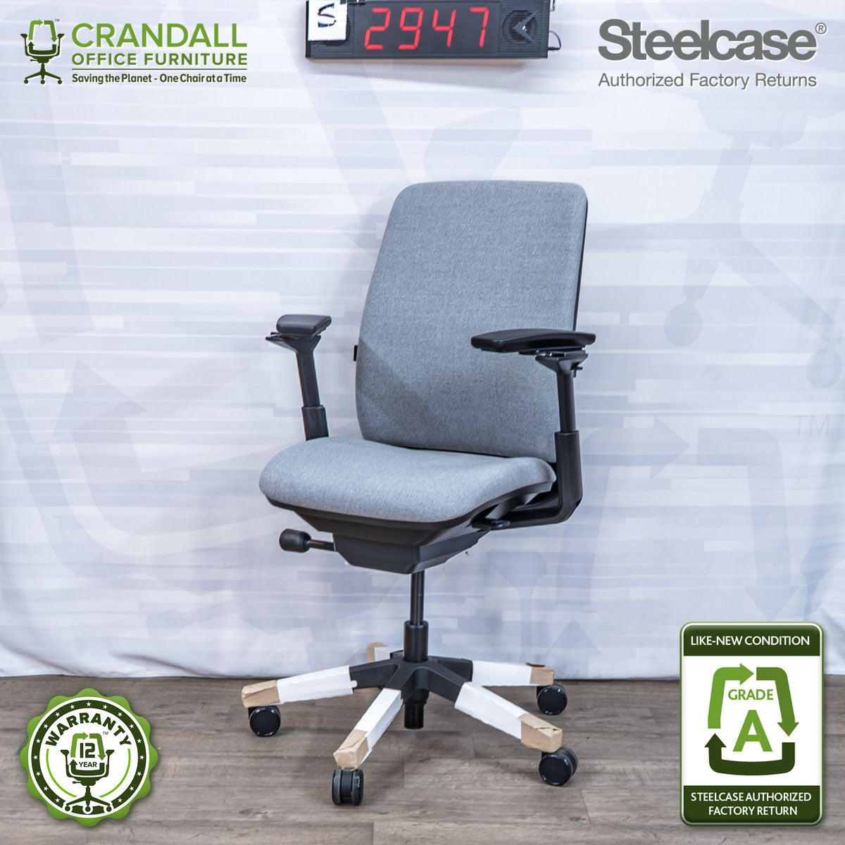 S-2947 - Steelcase Amia - Grade A – Crandall Office Furniture