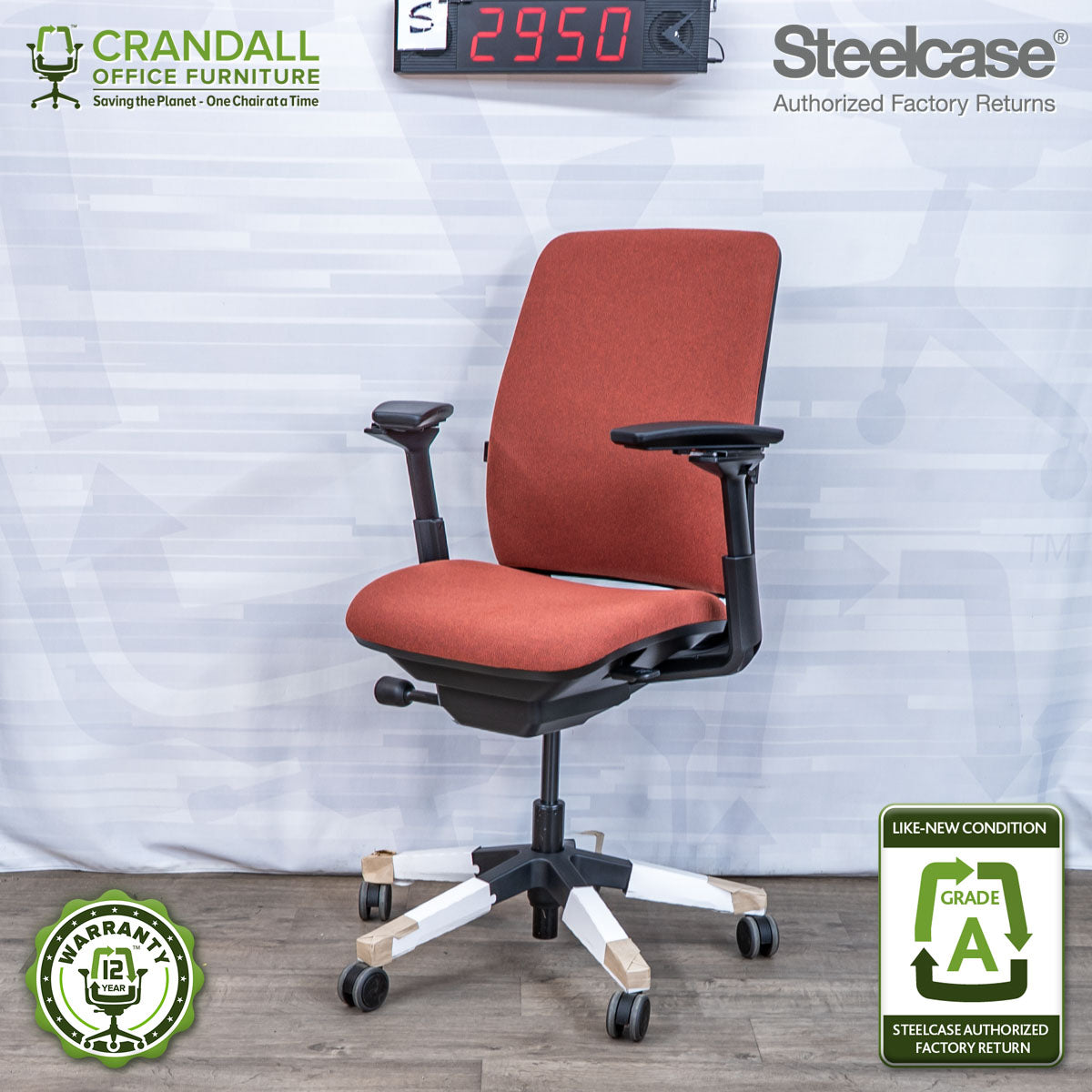S-2950 - Steelcase Amia - Grade A – Crandall Office Furniture