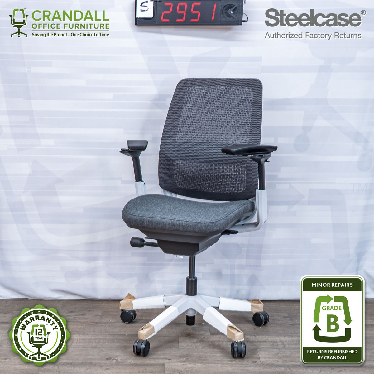 S-2951 - Steelcase Amia - Grade B – Crandall Office Furniture