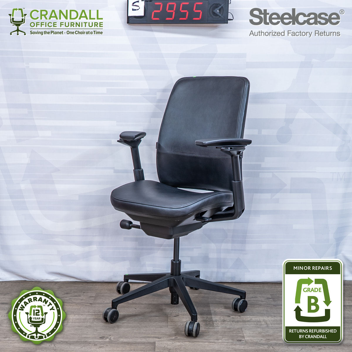 S-2955 - Steelcase Amia - Grade B – Crandall Office Furniture