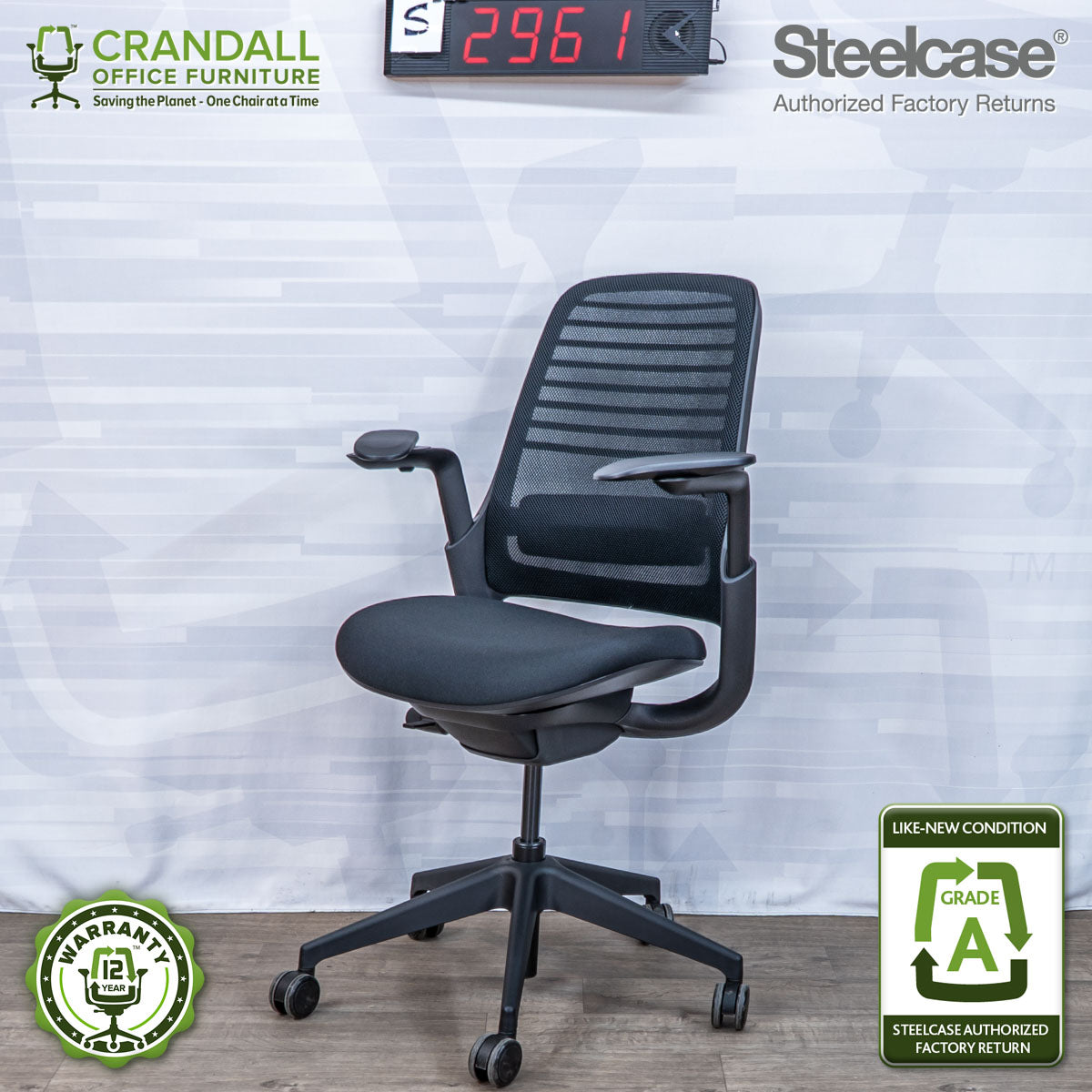 S-2961 - Steelcase Series 1 - Grade A – Crandall Office Furniture