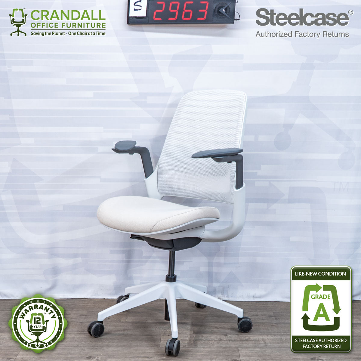 S-2963 - Steelcase Series 1 - Grade A – Crandall Office Furniture