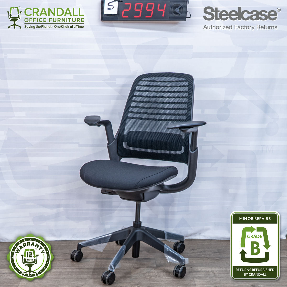 S-2994 - Steelcase Series 1 - Grade B – Crandall Office Furniture
