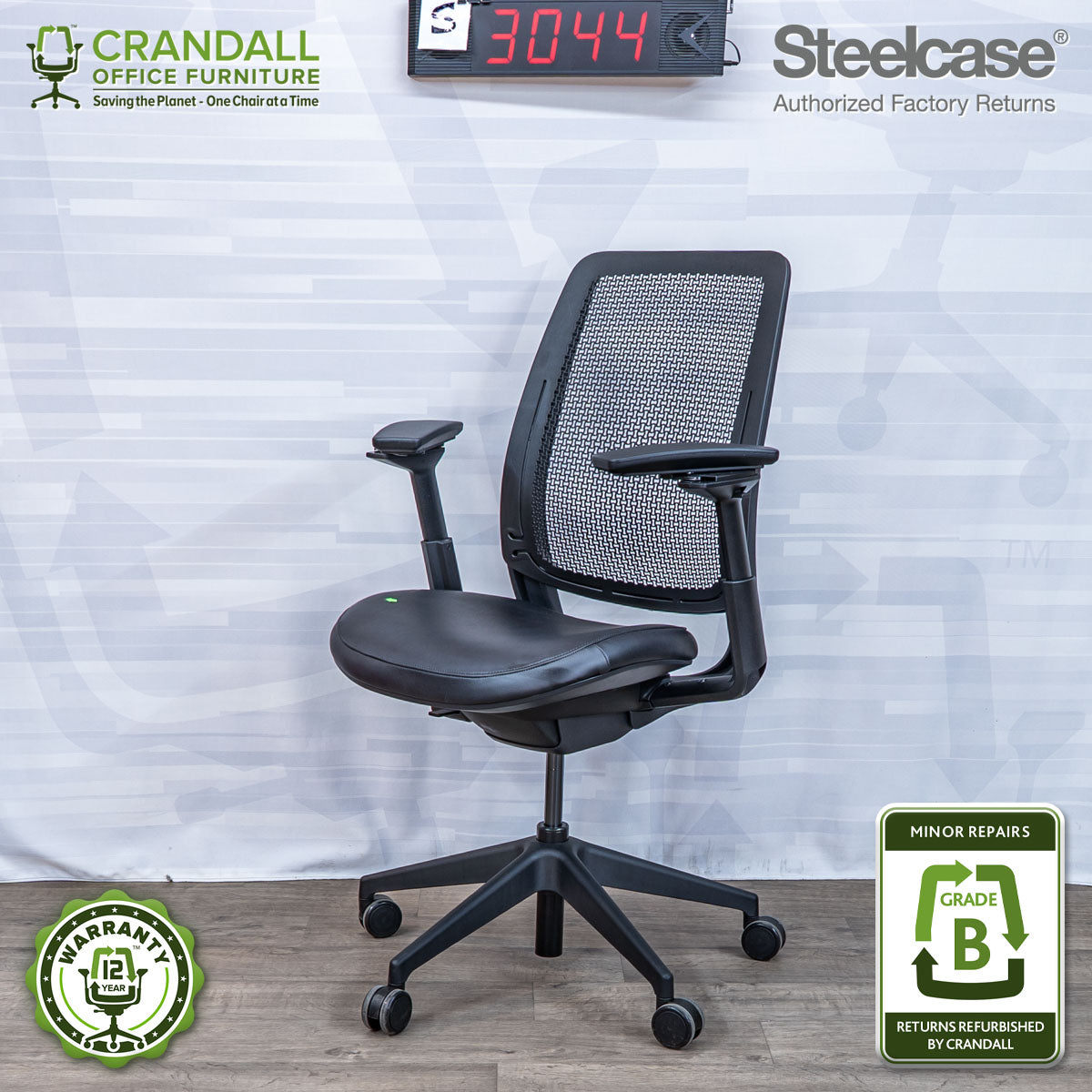 S-3044 - Steelcase Series 2 - Grade B – Crandall Office Furniture