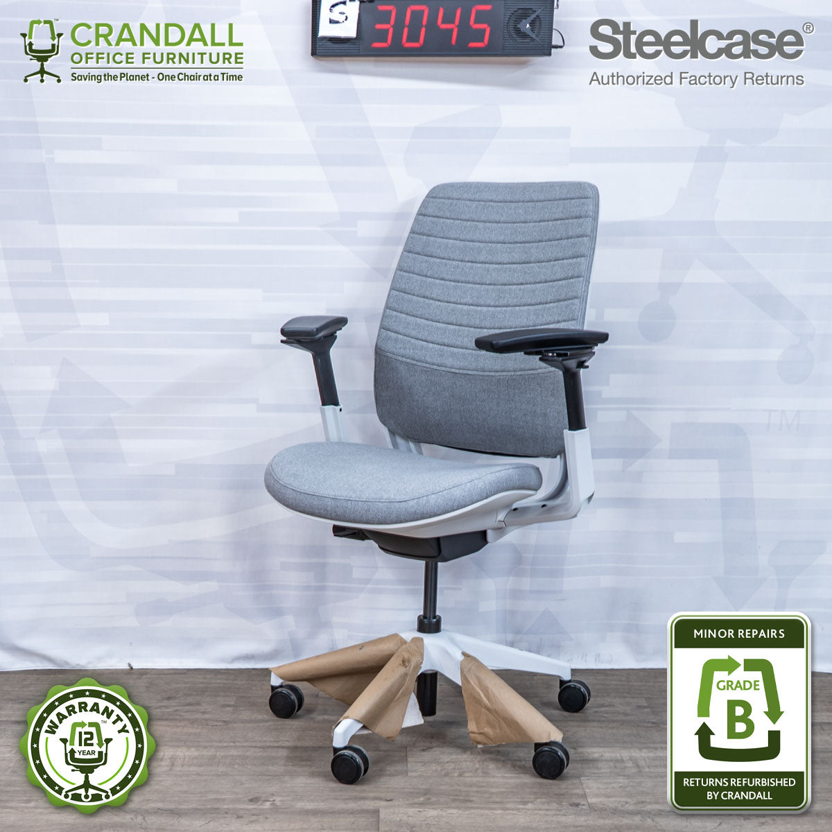 S-3045 - Steelcase Series 2 - Grade B – Crandall Office Furniture
