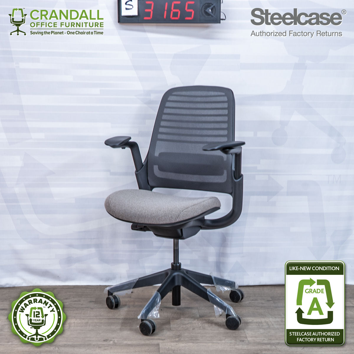 S-3165 - Steelcase Series 1 - Grade A – Crandall Office Furniture