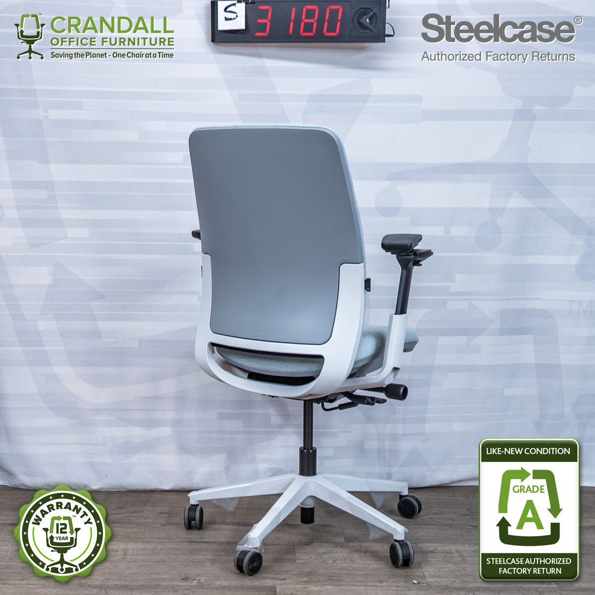 S-3180 - Steelcase Amia - Grade A – Crandall Office Furniture