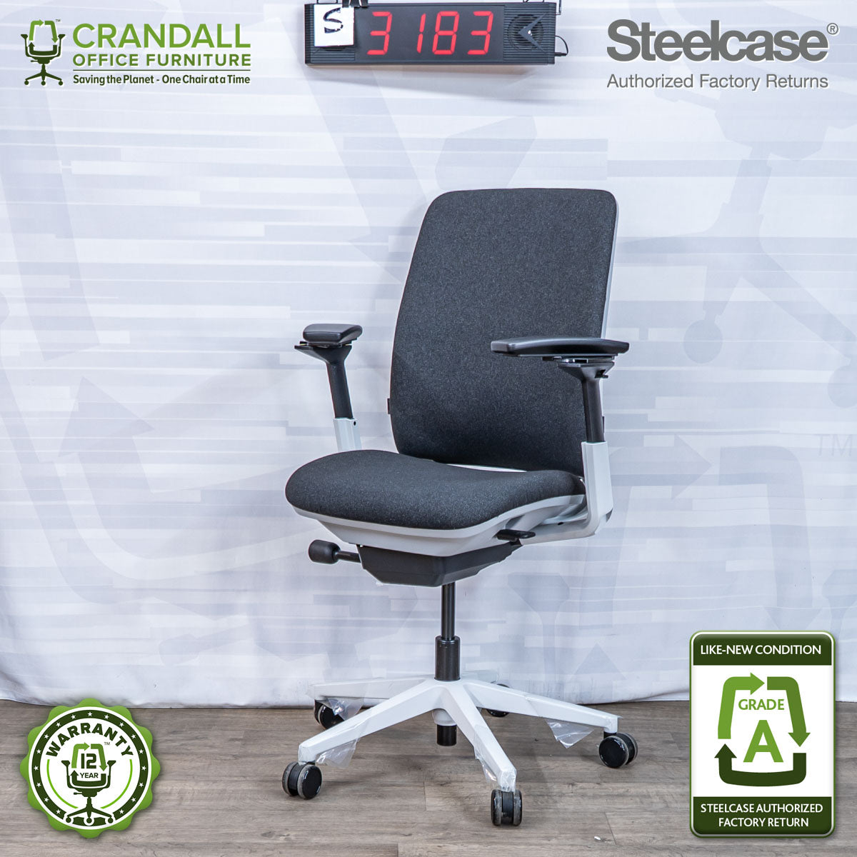 S-3183 - Steelcase Amia - Grade A – Crandall Office Furniture