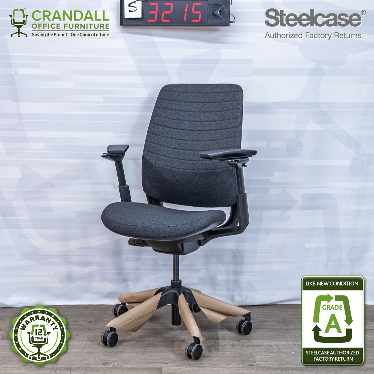 S-3215 - Steelcase Series 2 - Grade A – Crandall Office Furniture