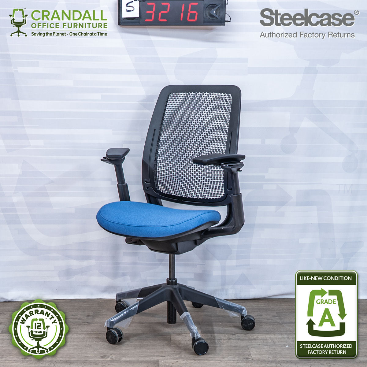S-3216 - Steelcase Series 2 - Grade A – Crandall Office Furniture