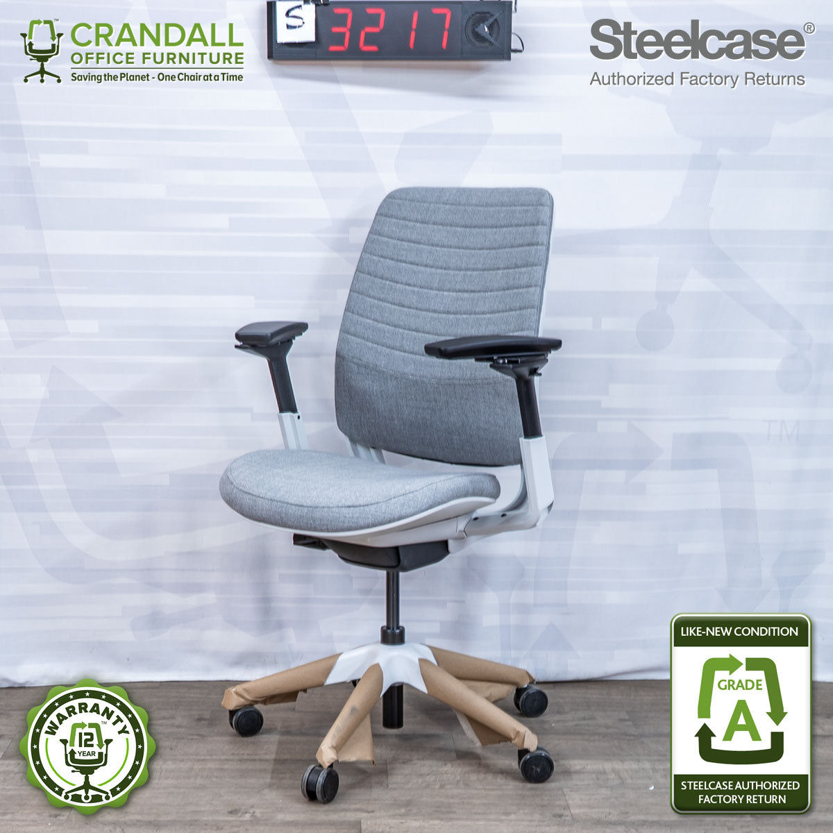 S-3217 - Steelcase Series 2 - Grade A – Crandall Office Furniture