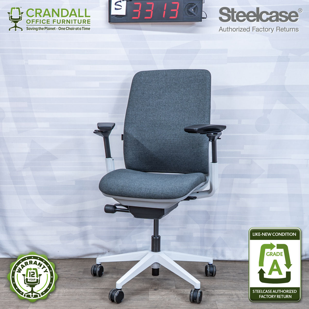 S-3313 - Steelcase Amia - Grade A – Crandall Office Furniture