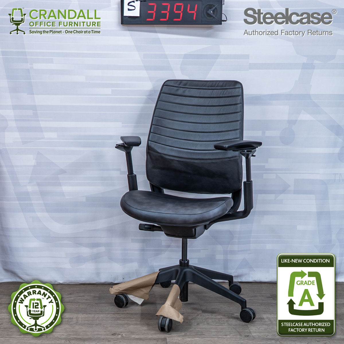 S-3394 - Steelcase Series 2 - Grade A – Crandall Office Furniture