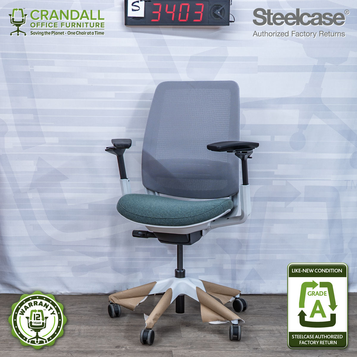 S-3403 - Steelcase Series 2 - Grade A – Crandall Office Furniture