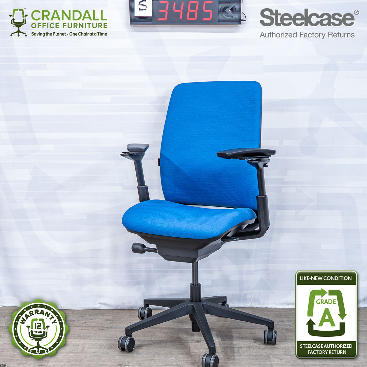 S-3485 - Steelcase Amia - Grade A – Crandall Office Furniture