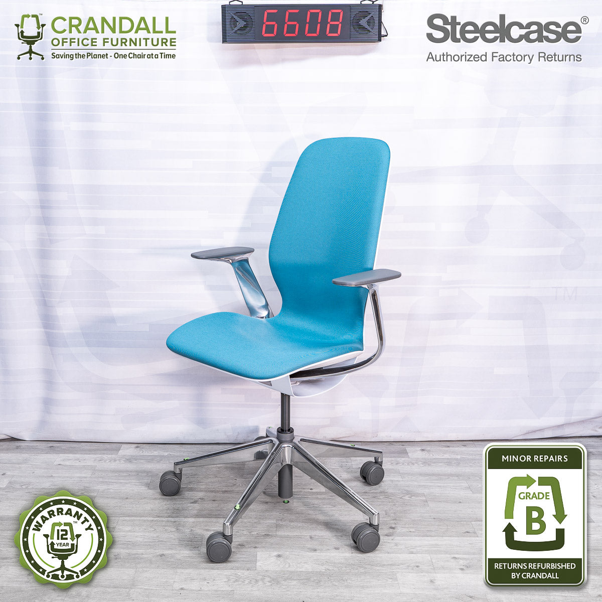 6609 - Steelcase Silq - Grade B **CLOSEOUT - NO RETURNS** – Crandall ...