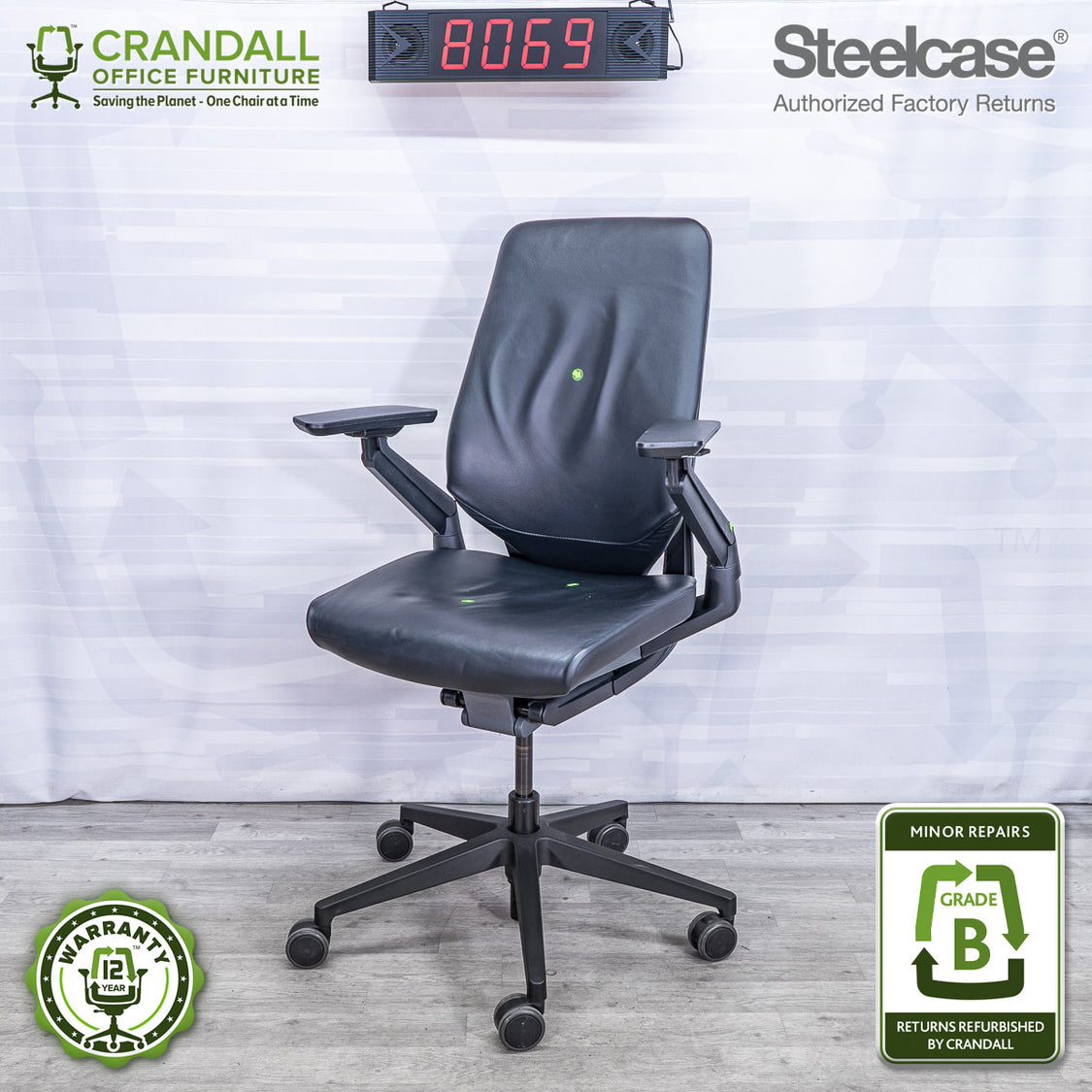 Steelcase Authorized Factory Return Gesture Chairs – Crandall Office ...